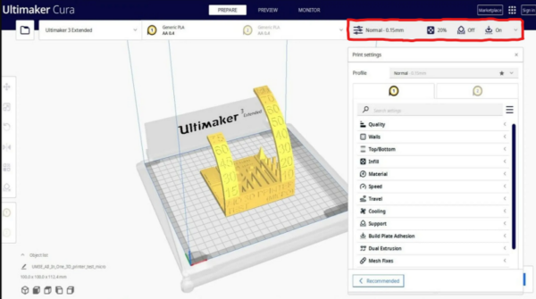 How to Start with 3D Print — Part 3: Cura → Convert STL File to GCODE ...